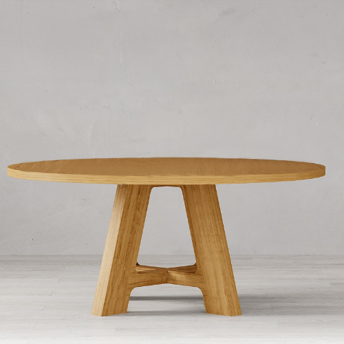 MESA REDONDA EN MADERA LENGA NICOLAS – Greenwoods